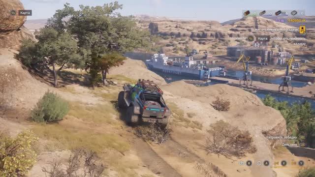 Бочки с эмблемой Warhammer 40k на карте «Песчаные заносы» в RoadCraft