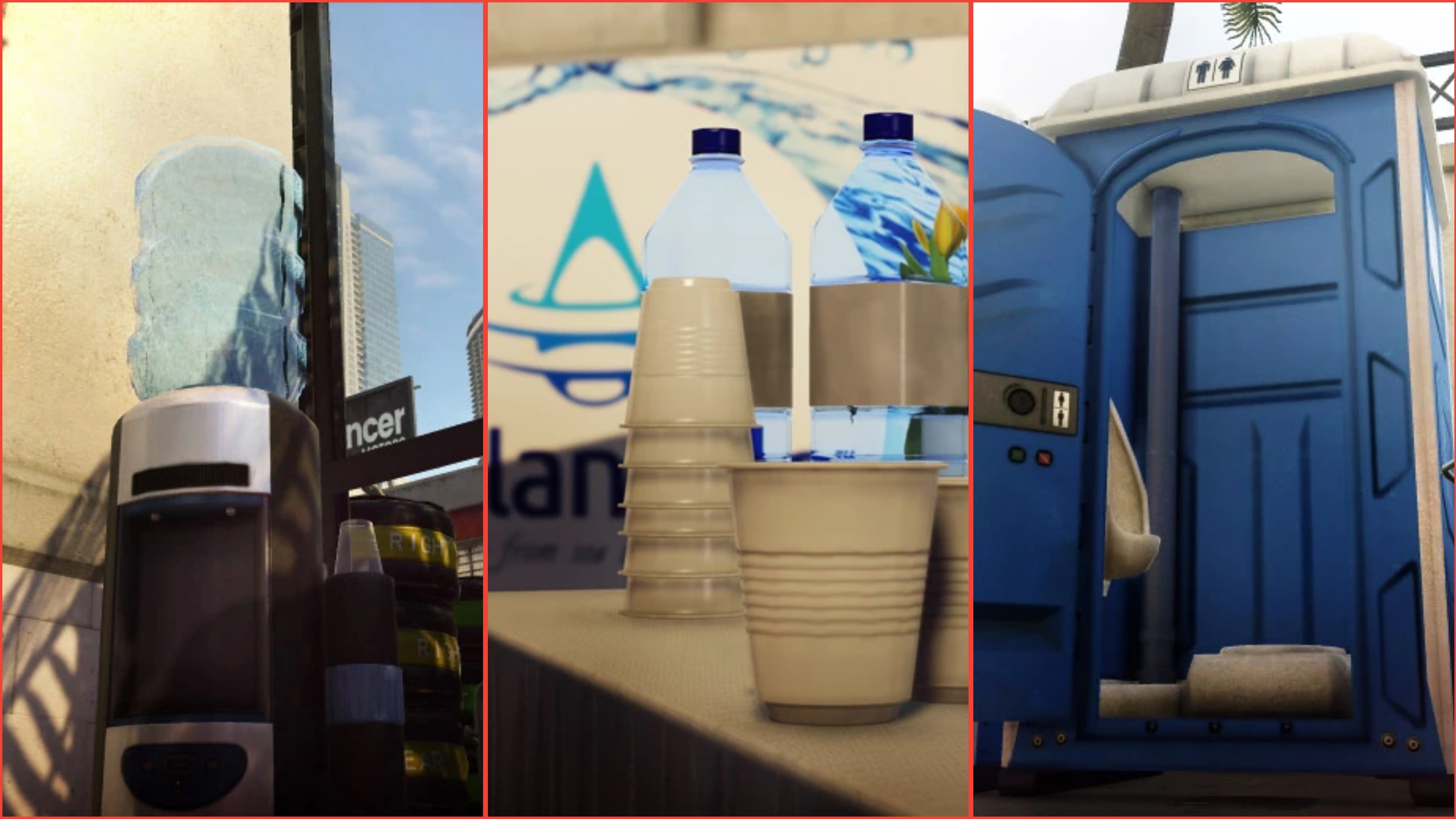 HITMAN 2 Экологически чистый ток, Это просто вода!, Неутолимая жажда.