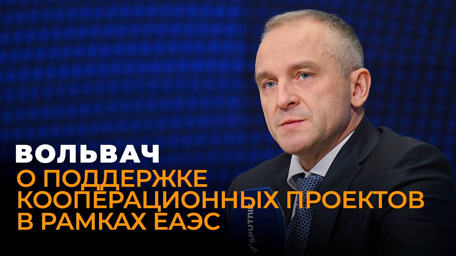 Вольвач о торговом потенциале РФ со странами ближнего зарубежья и поддержке кооперационных проектов