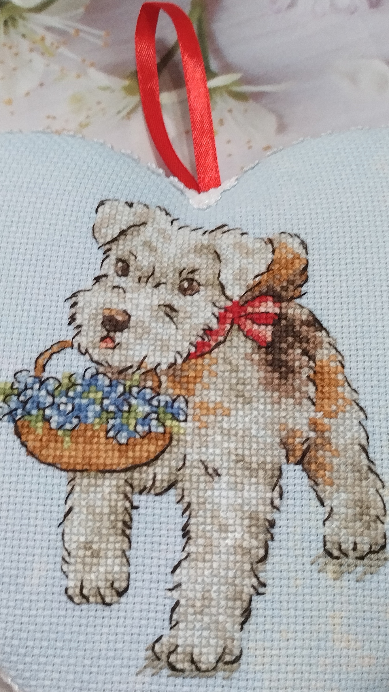 вышивка / пинкип-сердце