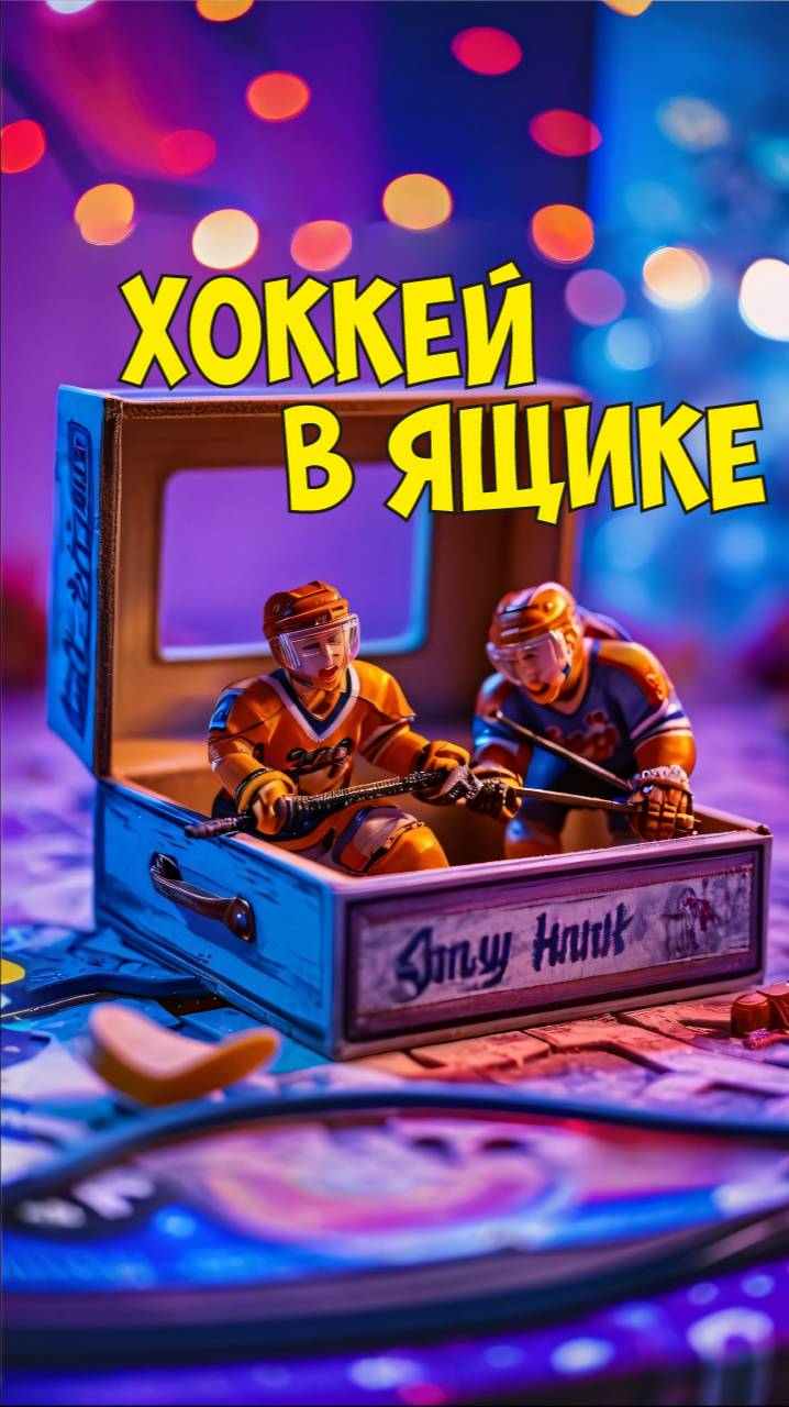 Хоккей в ящике #игры #games #игрыиздерева #настолки #настольныеигры #семейныеигры #хоккей