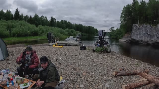 Супер новинки в аэролодках "Хариус". Поддув и два карбюратора.