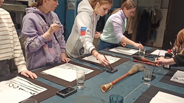 Большое Путешествие. Мастер-класс по колиграфии в г Улан-Удэ.