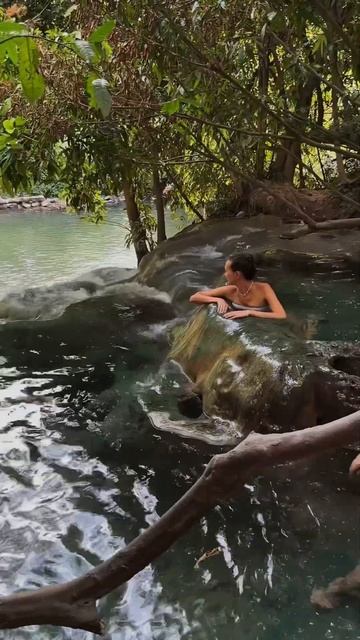 А вы знали, что в Таиланде есть горячие источники? И находятся они в провинции Краби #таиланд