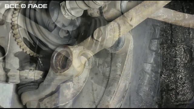 2. Замена сайлентблоков передних поперечных рычагов