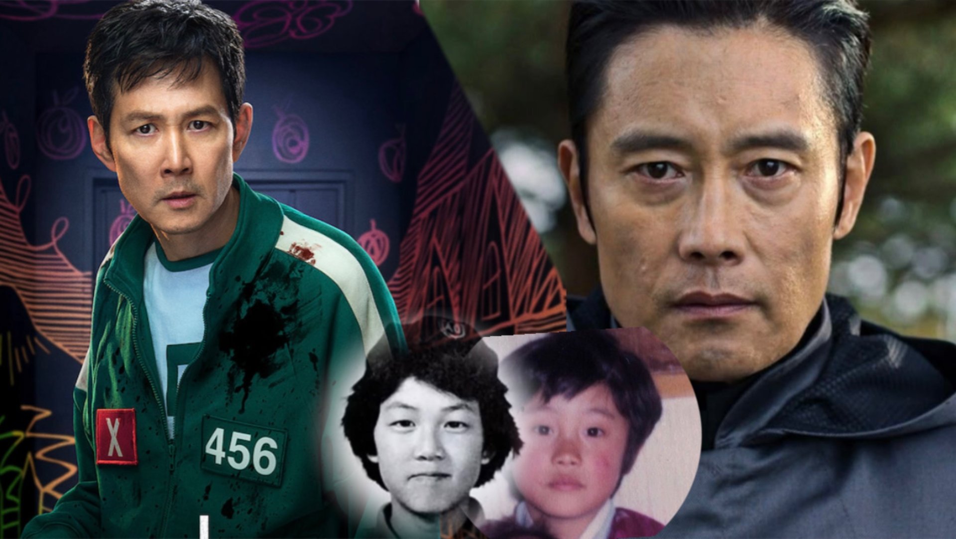 Сможете угадать актера «Игра в кальмара» по детским фотографиям?