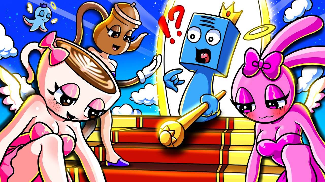 Хочешь увидеть зеленый свет на Небесах?! С ангелом Пинки, Итакой и Та-Та-Сахуром! / Анимация Спрунки