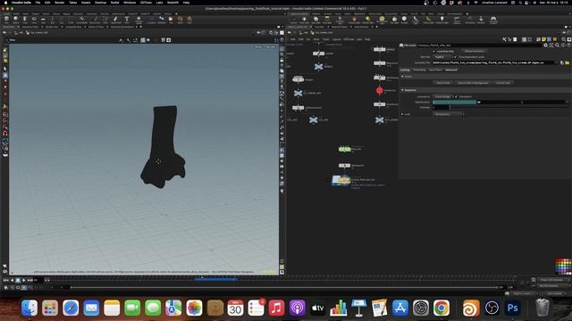 33) Perfect Fluid Ice Cream - Houdini & Redshift