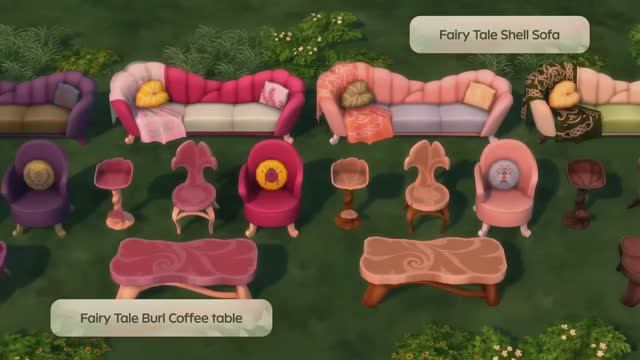 Обзор режима строительства и предметов мебели Sims 4 Волшебство природы