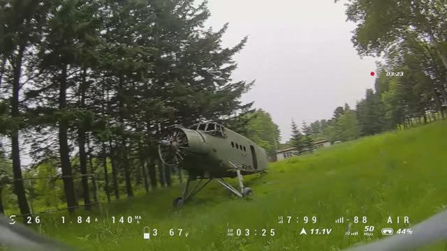 li-po hv 3S 350 mah - тест времени полёта crux35  hd vista