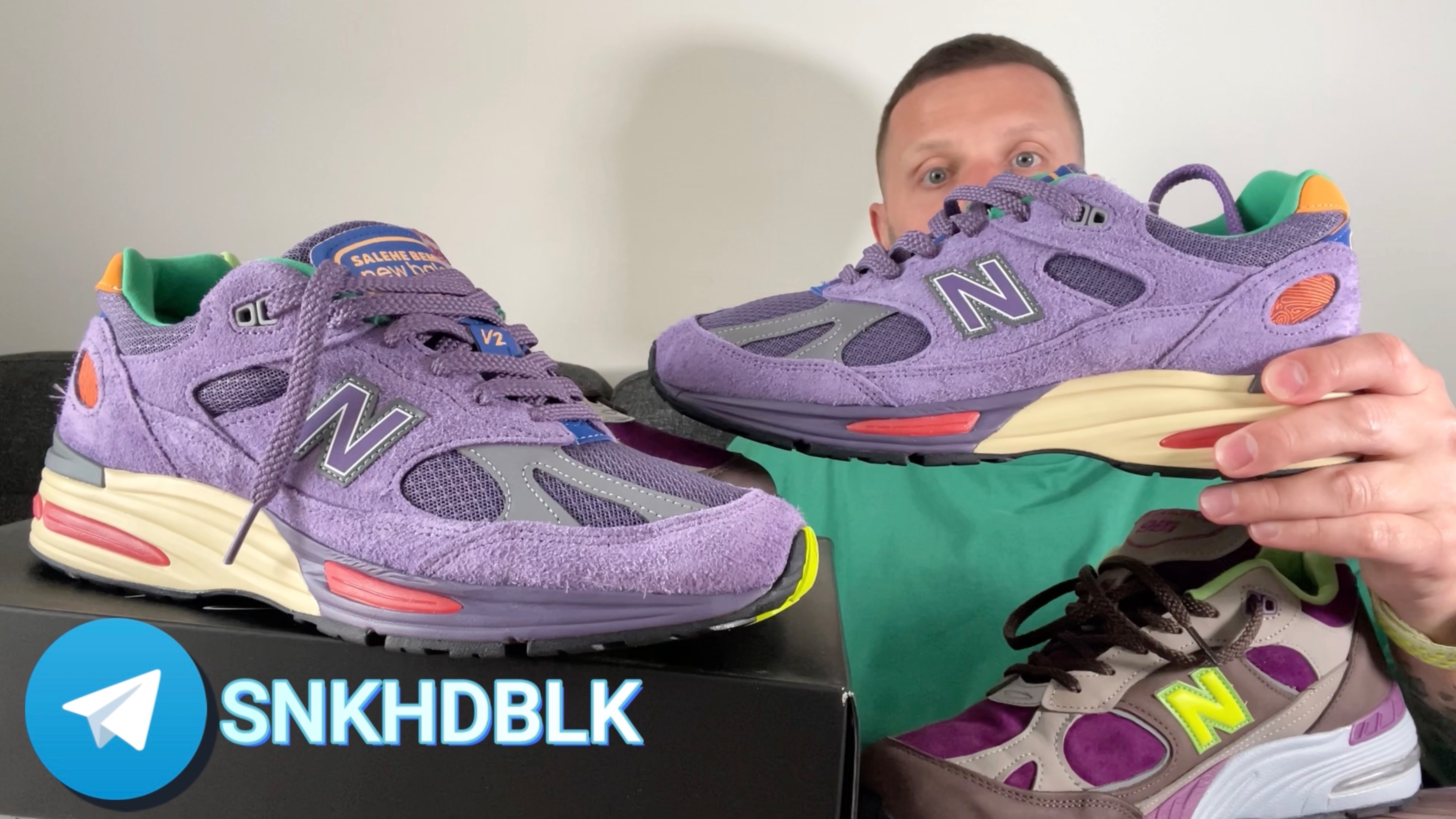 Обзор кроссовок №250: New Balance 991v2 x Salehe Bembury "Colors be the Palette"