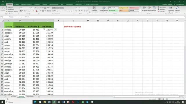Инструменты Excel №17. Графики и спарклайны