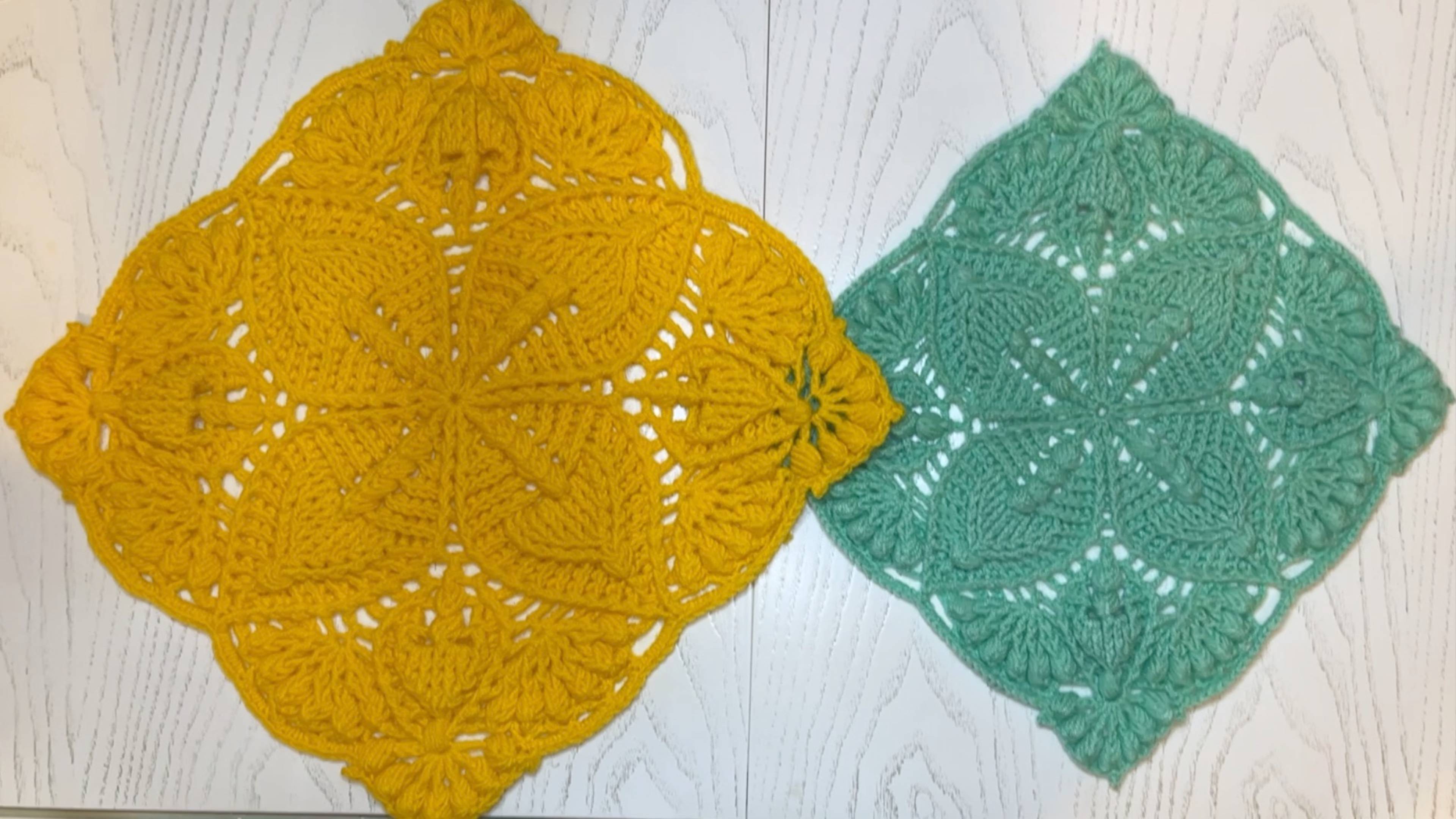 Салфетка "Объёмная Гармония" Крючком – Часть 2 | Продолжение Мастер-Класса по Рельефному Вязанию