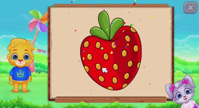 Обучаем малышей цветам и словам с фигурками.