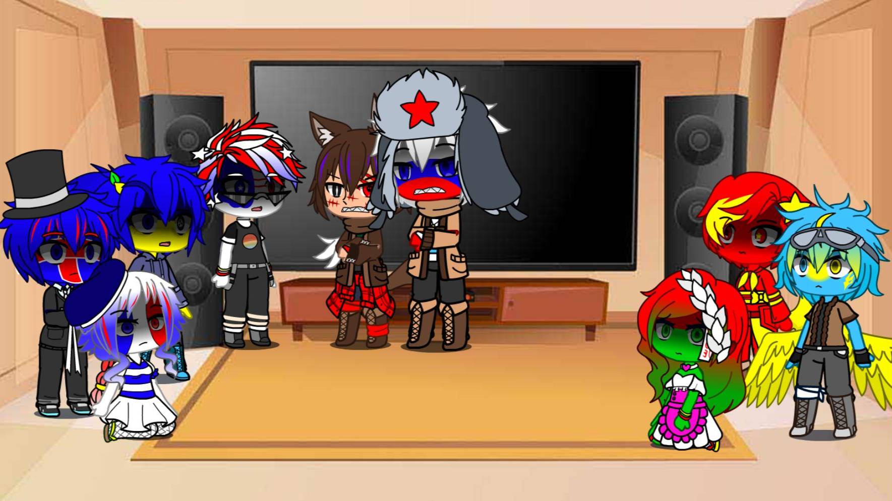 Реакция стран на Россию 1/5