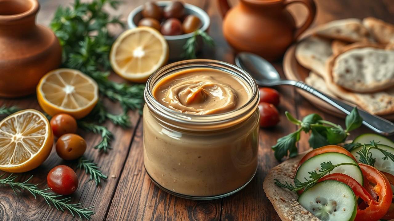 Попробуйте эту ближневосточную закуску: Тахини, который тает во рту!