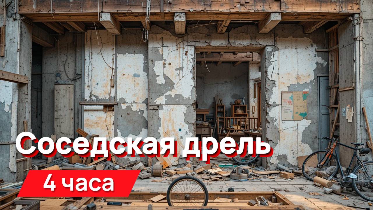 Звуки для соседей - соседская дрель, нестареющая классика