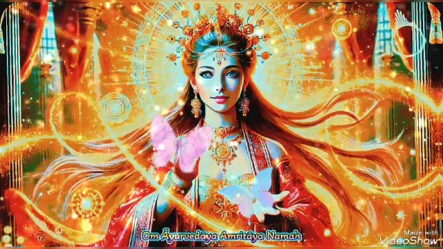 Священная МАНТРА Призывает Целительную Мудрость Аюрведы и Божественный Нектар Бессмертия — Амриту.