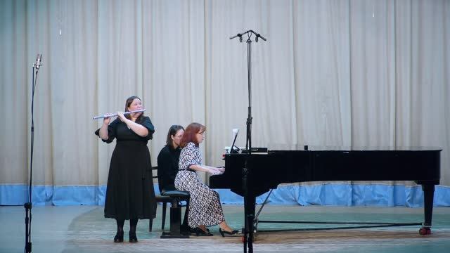 Пауль Хиндемит - Соната для флейты и фортепиано, 2 и 3 части