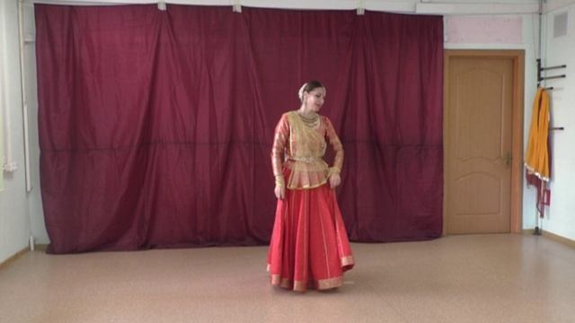 Тихай ТаДха ТакитТака | Рудра Таал | Стиль Катхак | ЕВГЕНИЯ ШУМСКАЯ | Экзамен за 6 курс