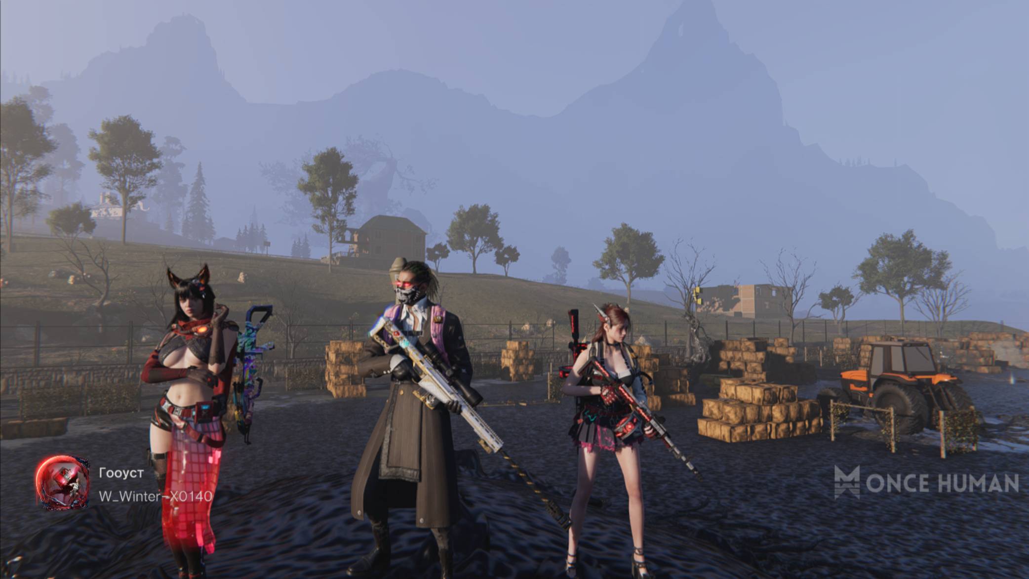 Once Human Путь Зимы Тестовый Сервер(Зачистка Бункера ПСИ на Сложном )