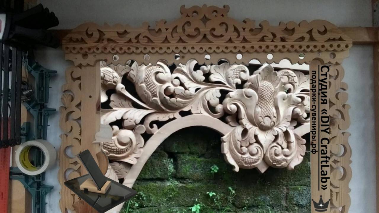 Создаем резной декор в столярной мастерской / Сувенир-подарок из дерева в Хабаровске
