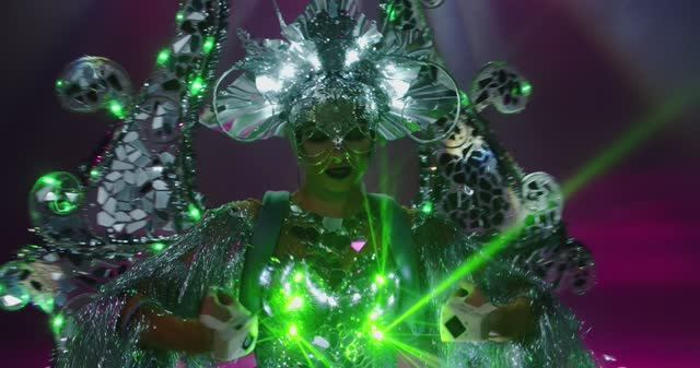 Светодиодное танцевальное шоу