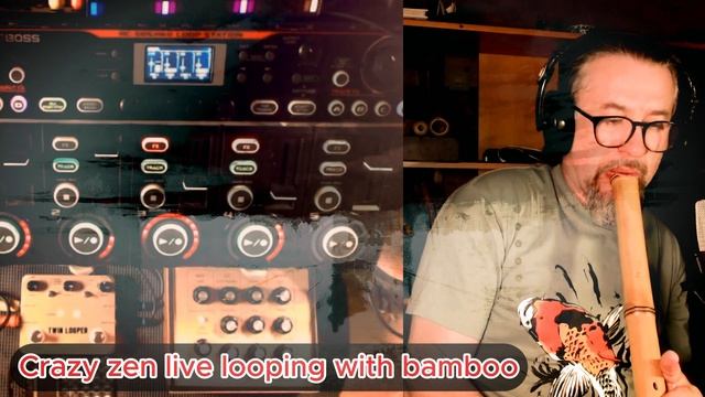 Безумный дзен-бамбуковый лайв-лупинг / Сякухати/аналог синт