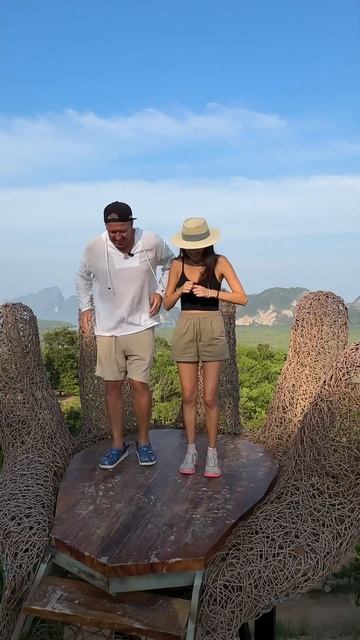 Samet Nangshe одна из самых знаменитых смотровых площадок и наш танец для вас ❤️ #thailand