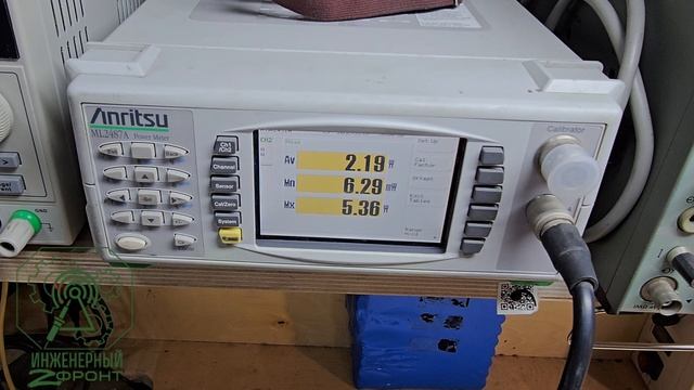 сравнение показаний измерителей мощности Anritsu и ReDot