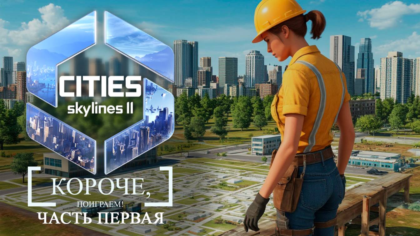 Начнем строить! Cities Skyline II #1