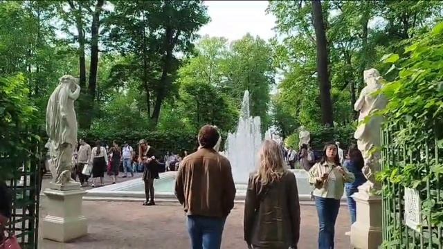 Летний сад в Санкт-Петербурге от Александры 12. 06.25.