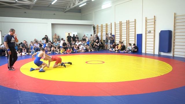 Борцовский матч реванш! Вес 41 кг. Поляков Егор-Баранов Илья, оба борца Новокубанский р-н.