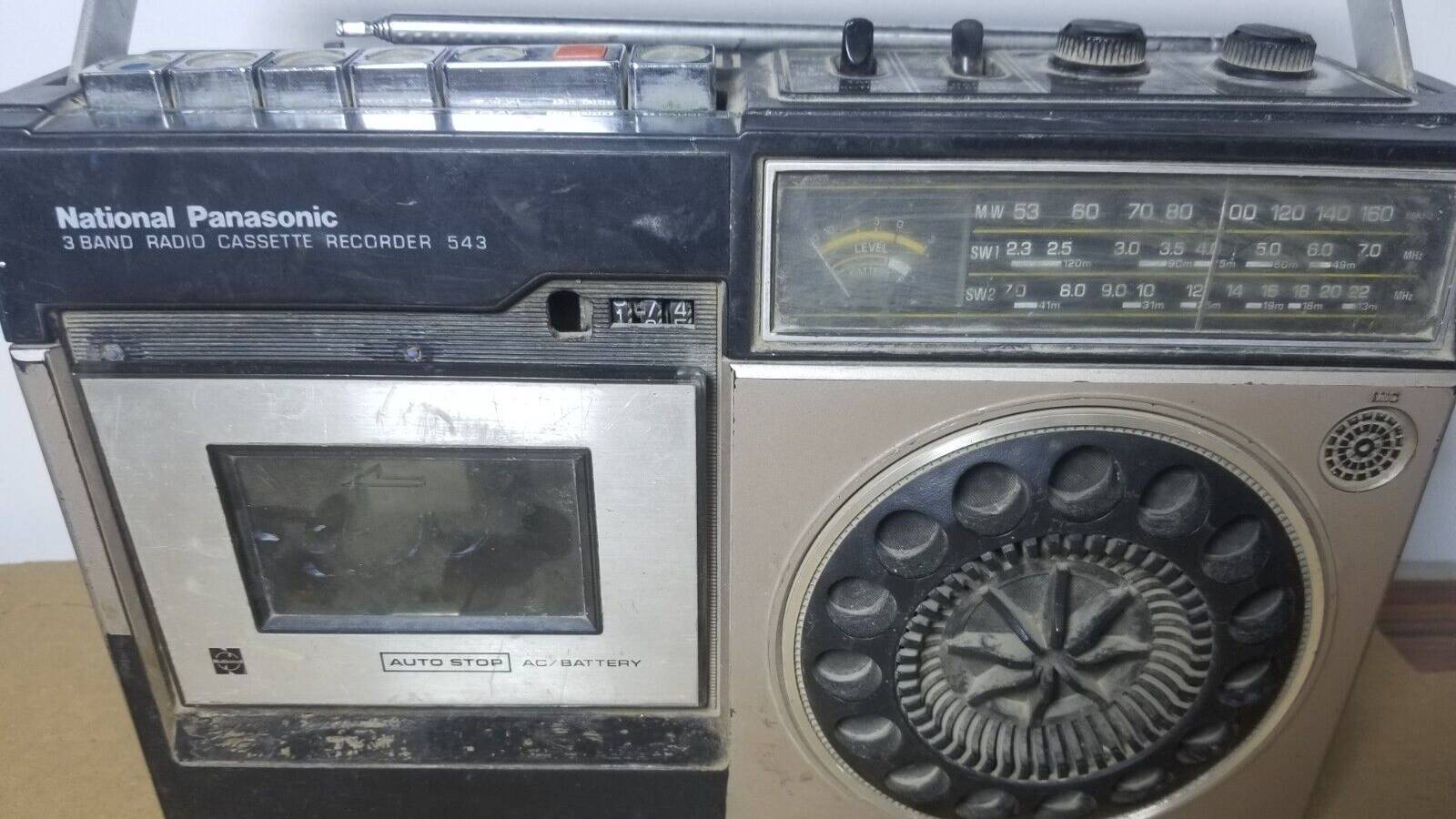 Проигрыватель блокфлейтистов Panasonic RX 543 -Япония-1975-год