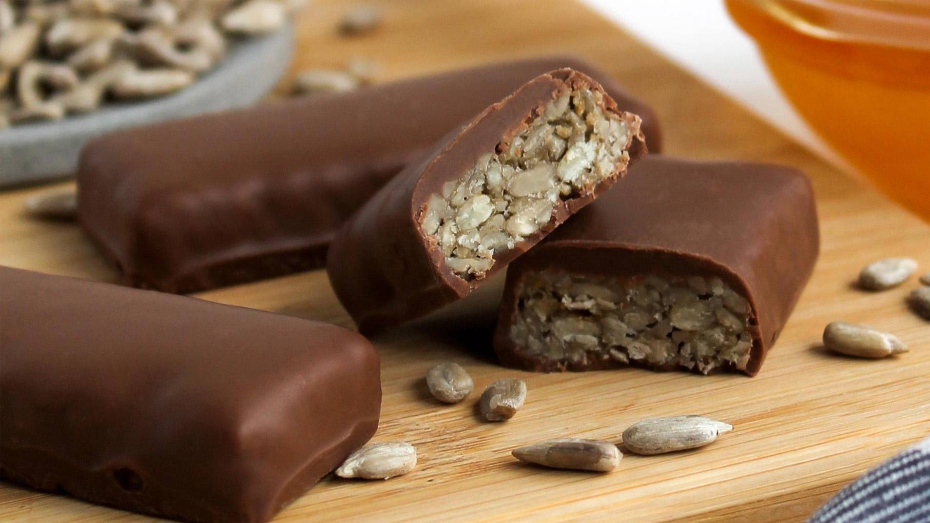 Конфетки из семени подсолнечника на меду.