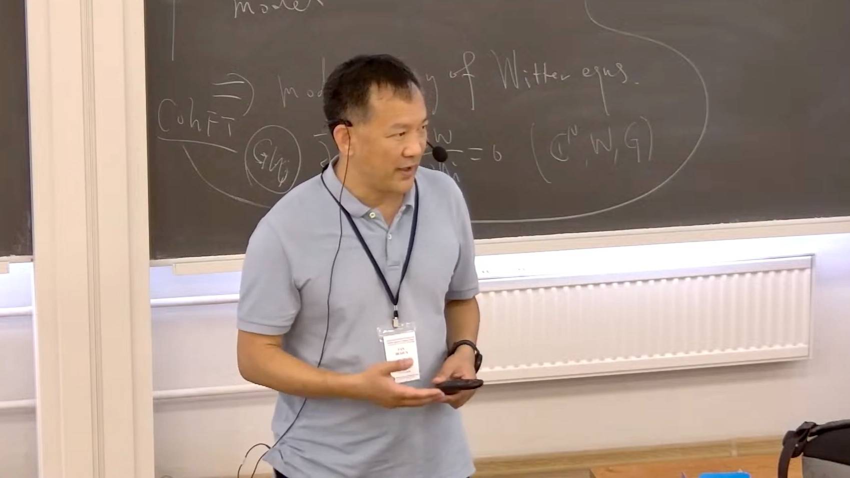 International Conference. H. Fan – "Landau-Ginzburg model, tt* geometry and integrable system"