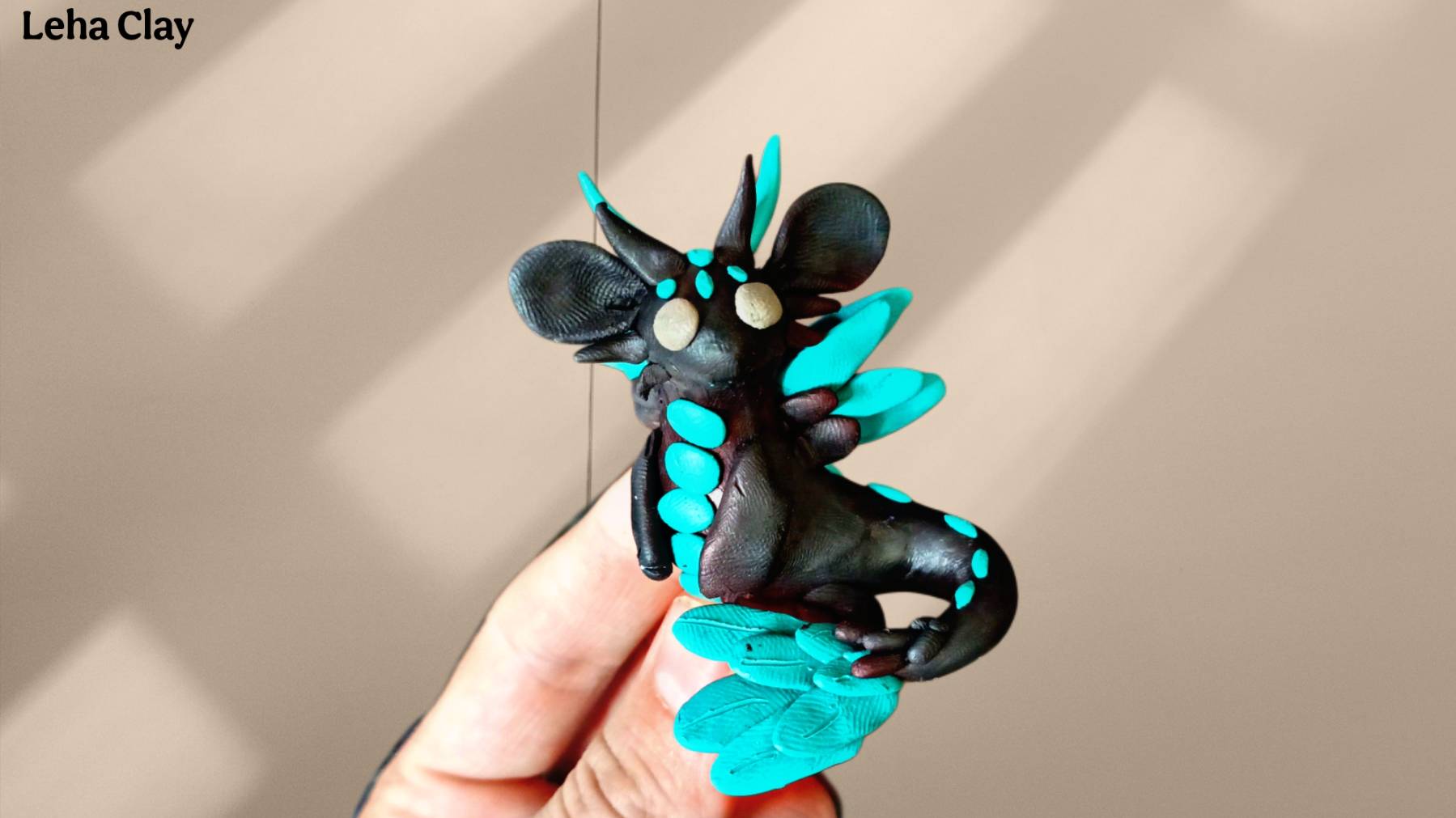 Как слепить Дракона из пластилина / Дракон из пластилина / Лепка Дракона из воздушного пластилина