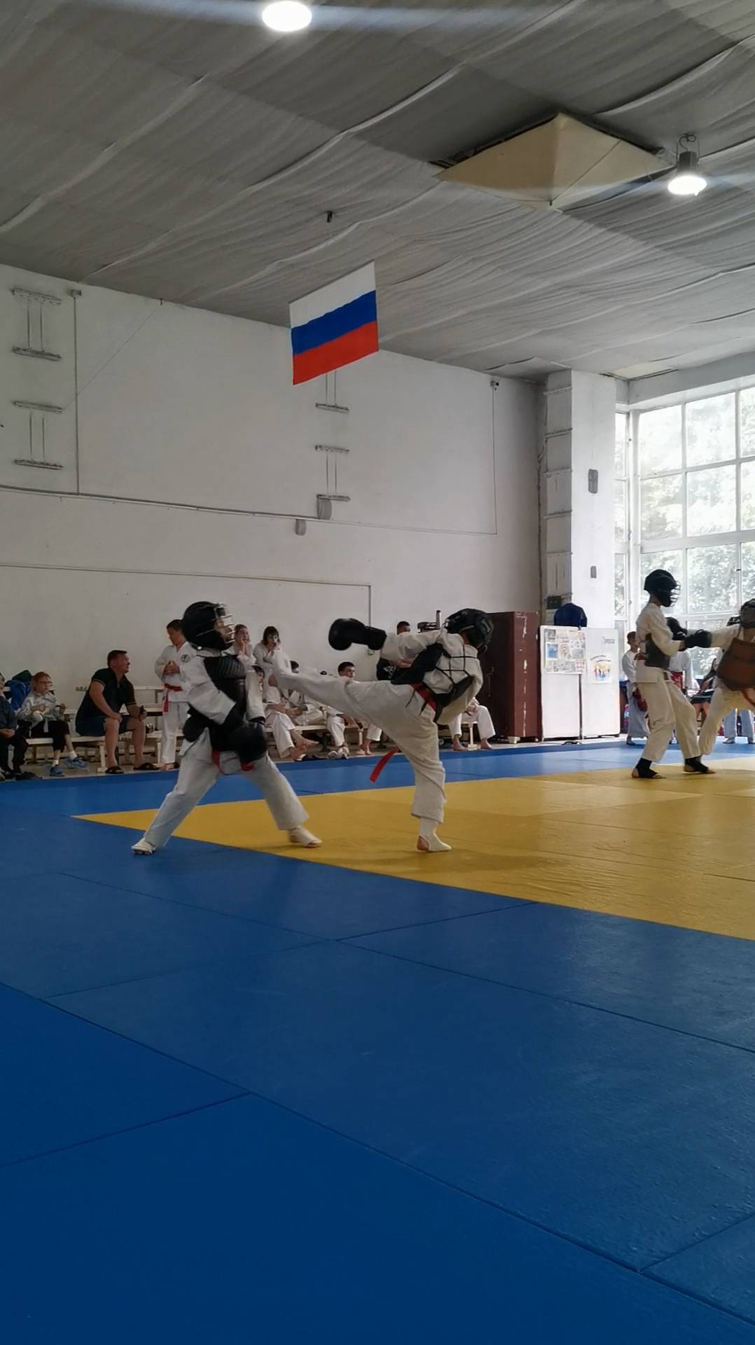 Аттестация на синий пояс