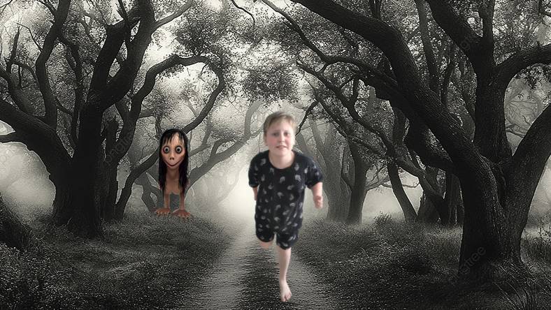 НЕ КОГДА НЕ ИГРАЙ С МОМО это будет ошибка