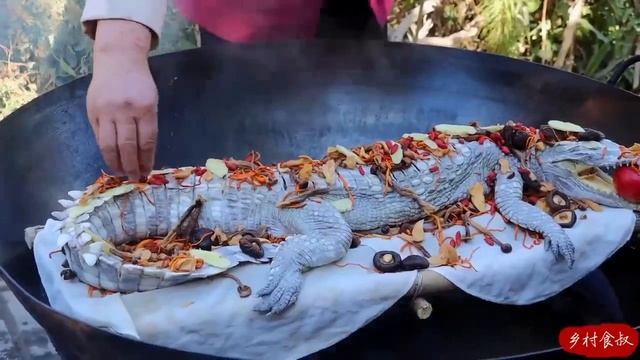 Тушеный крокодил с самым питательным рецептом