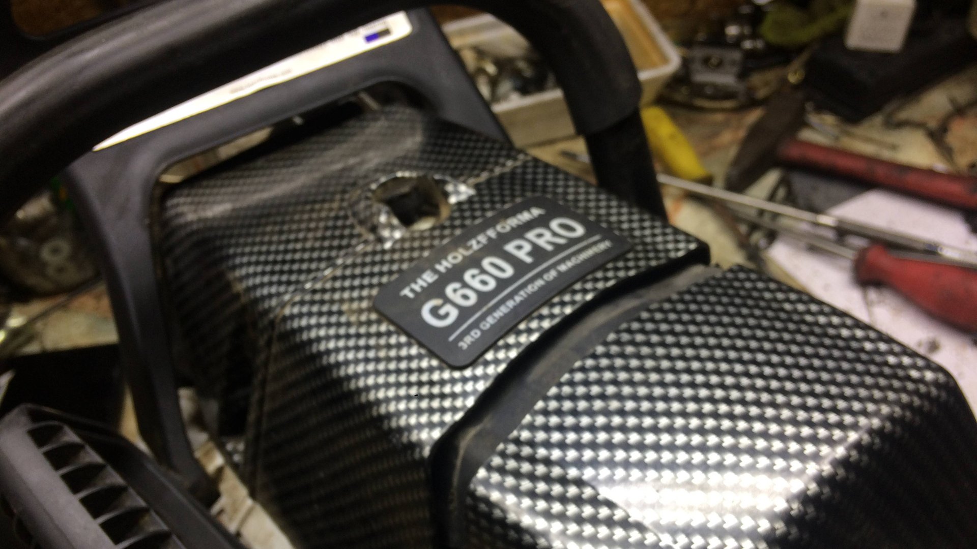 "HOLZFFORMA G660 PRO".Очень мощная китайская бензопила!Буквально "Мастрегул" среди бензопил)