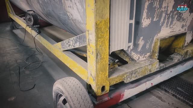 Танк контейнер из "Грязи в Князи" (восстановление)