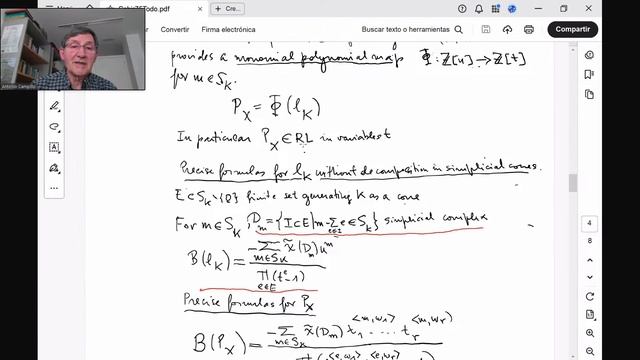 International Conference. A. Campillo – "Laurent series and Poincaré series"