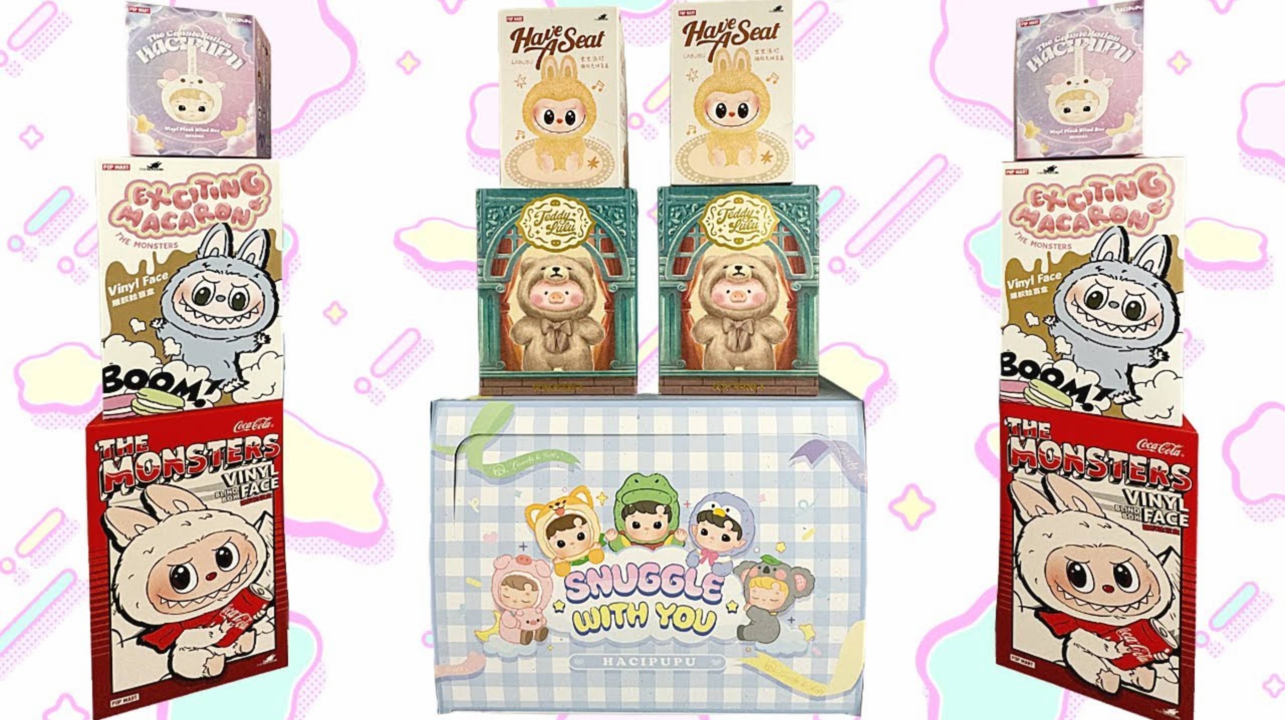 ЛАБУБУ | АСМР РАСПАКОВКА СЕКРЕТНЫХ ЛАБУБУ ИЗ НОВОГО НАБОРА! ПОПАЛСЯ РЕДКИЙ ЛАБУБУ!? 🙀🤯🎉