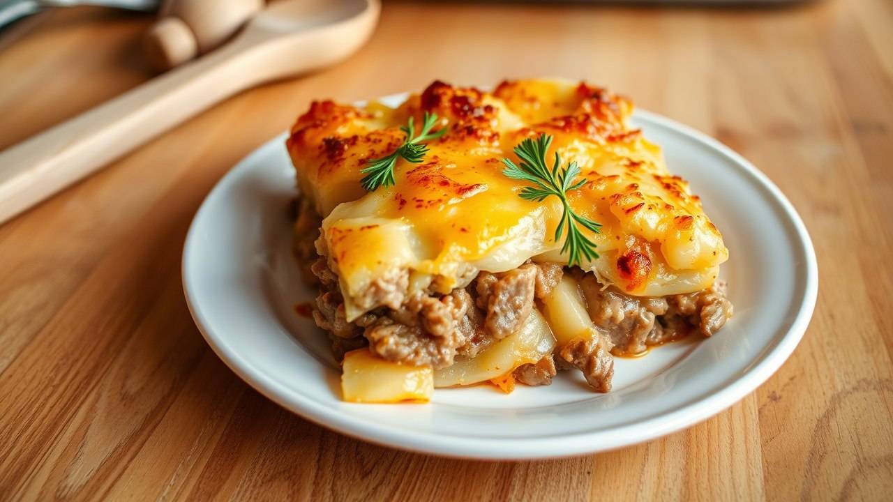 Мясная Запеканка с картошкой, которая покорит Ваше сердце уже сегодня!