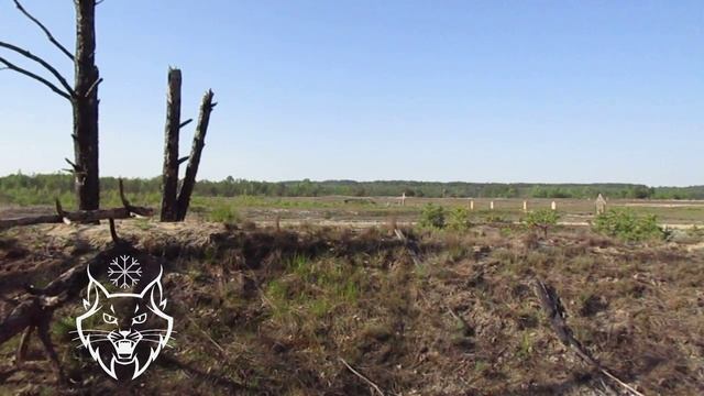 Как звучит разный калибр на расстоянии 400м