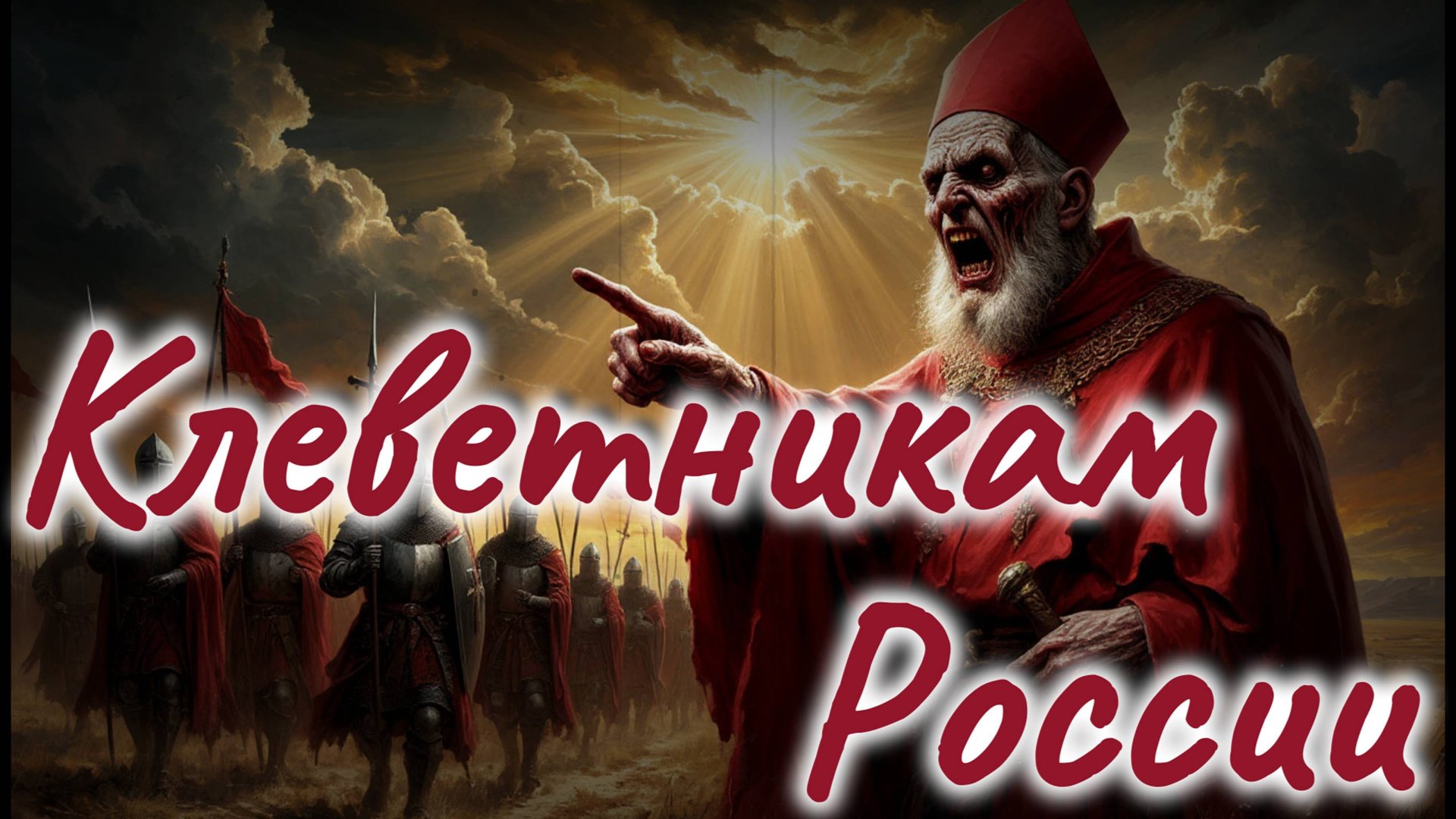 "Клеветникам России" (1831) -  на стихи Пушкина А. С. в стиле Russo-Trap Fusion.