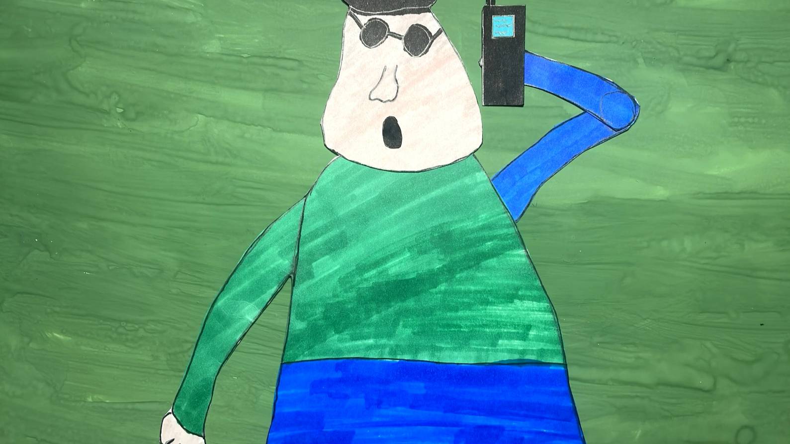 ПРОПАЖА. Авторский мультфильм в технике бумажная перекладка.