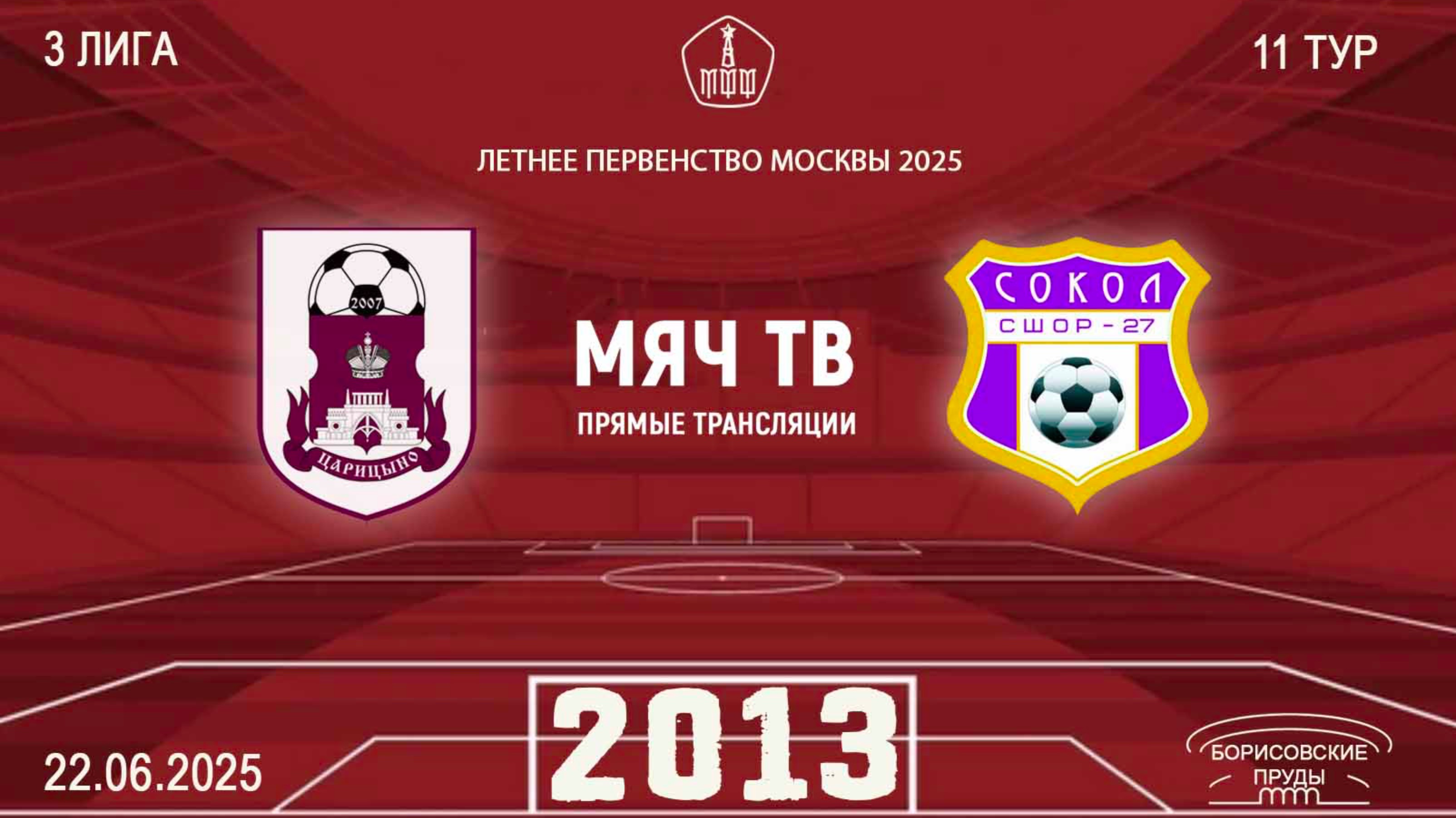 Царицыно 2013 vs МФА Красносельский (1 состав)