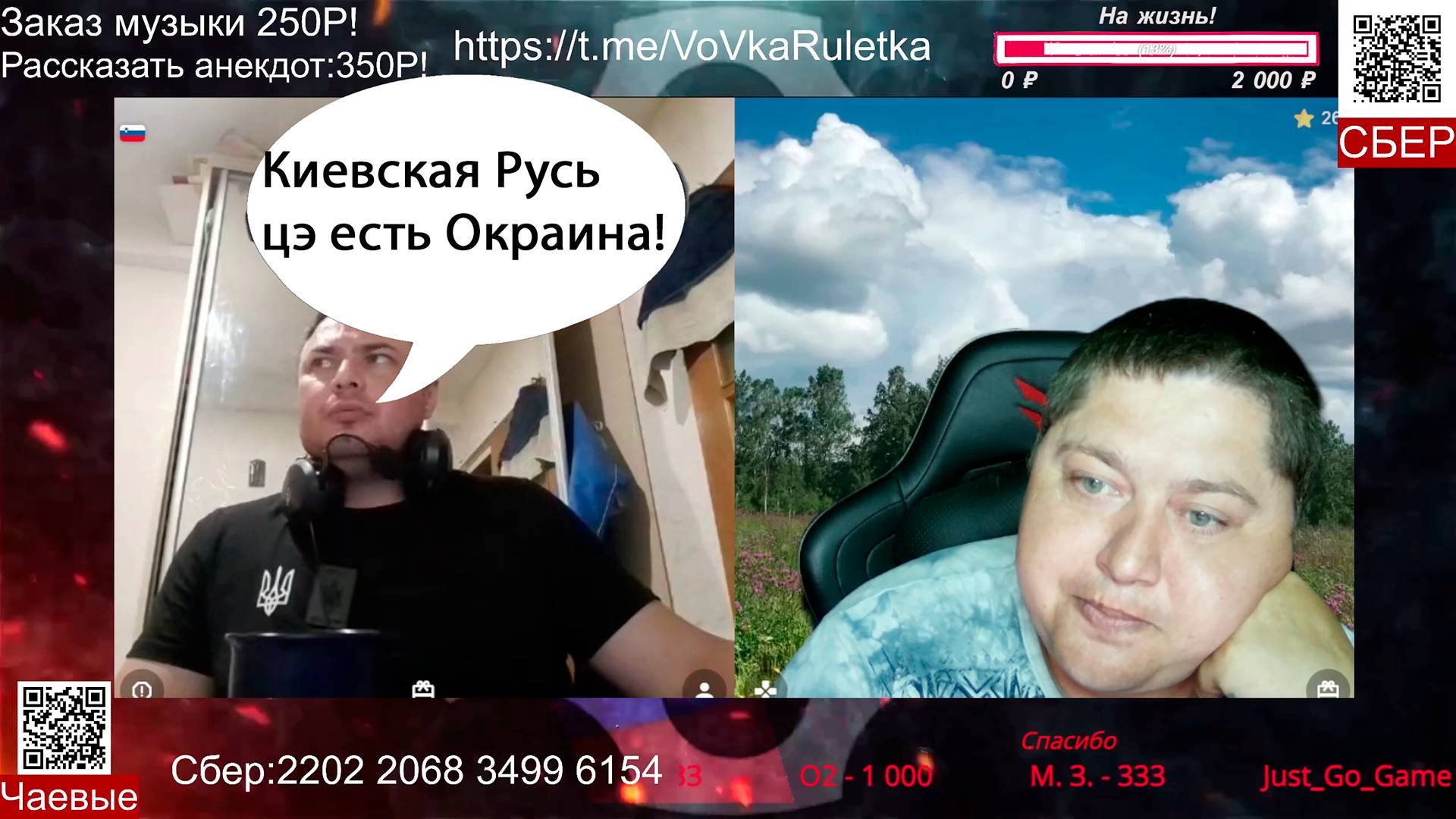 Киевская Русь цэ окраина😱 🔥Чат рулетка с украинцами💥